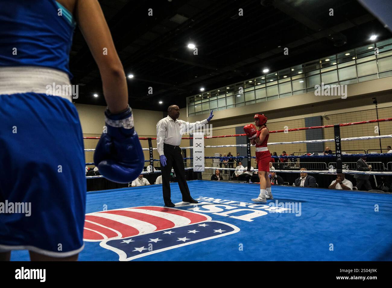 Richmond, Virginia, USA. 21st Dec, 2024. Action between Brianna Alers ...