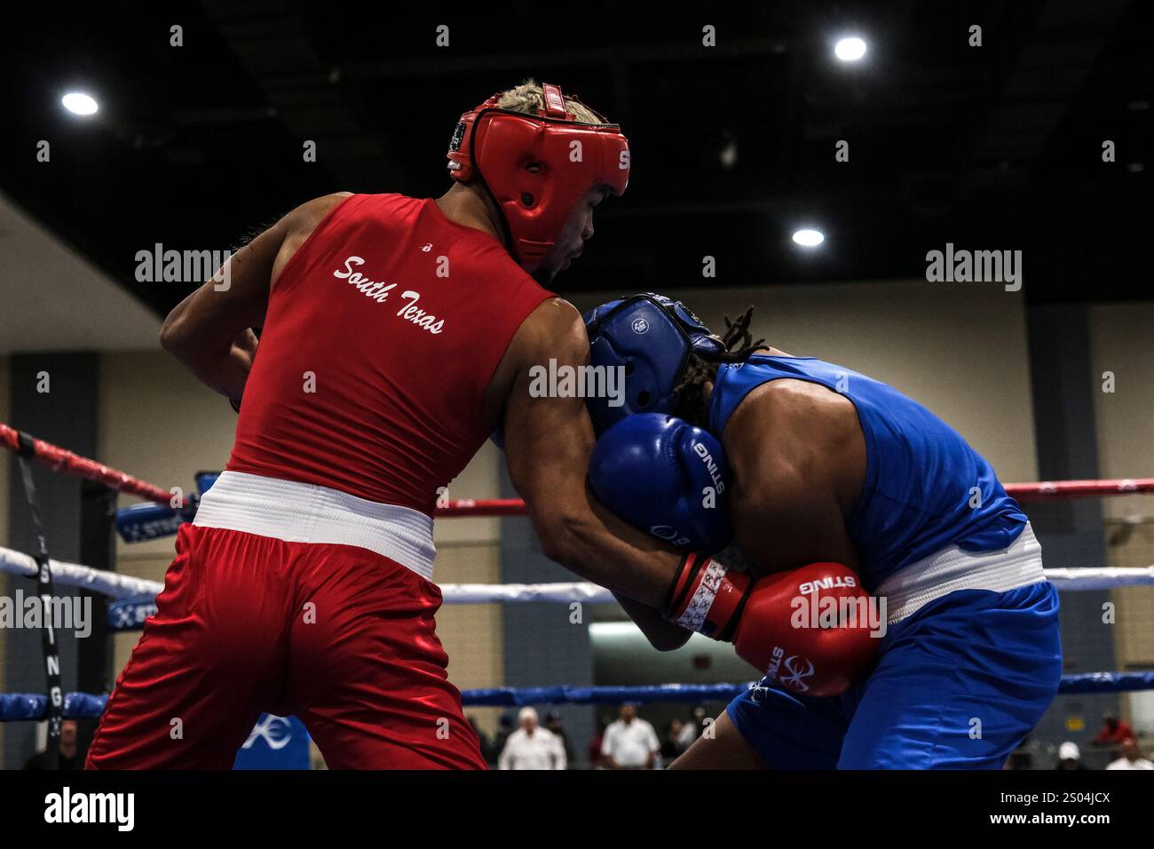 Richmond, Virginia, USA. 21st Dec, 2024. Action between Aaron Waldon ...