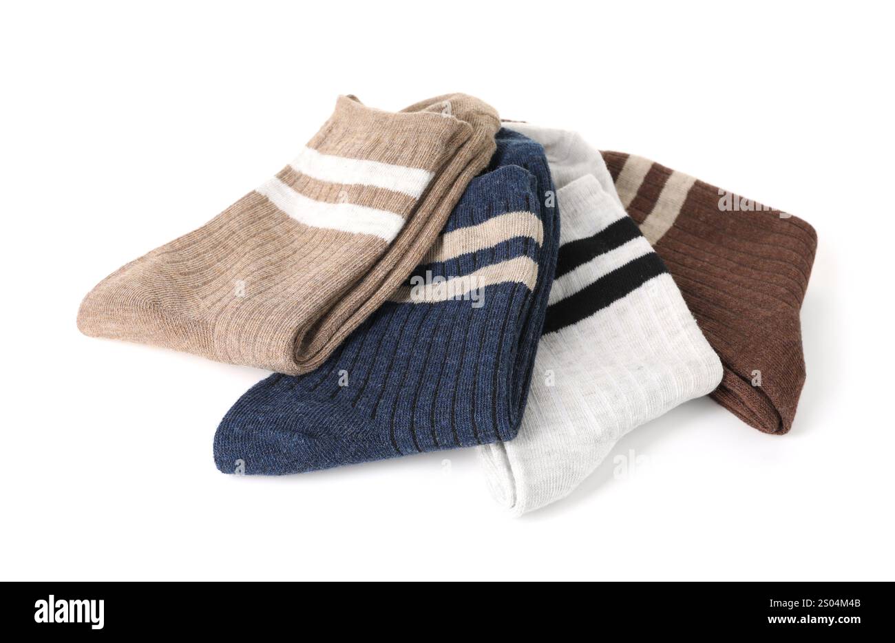 Folded pairs of socks hi-res stock photography and images - Alamy