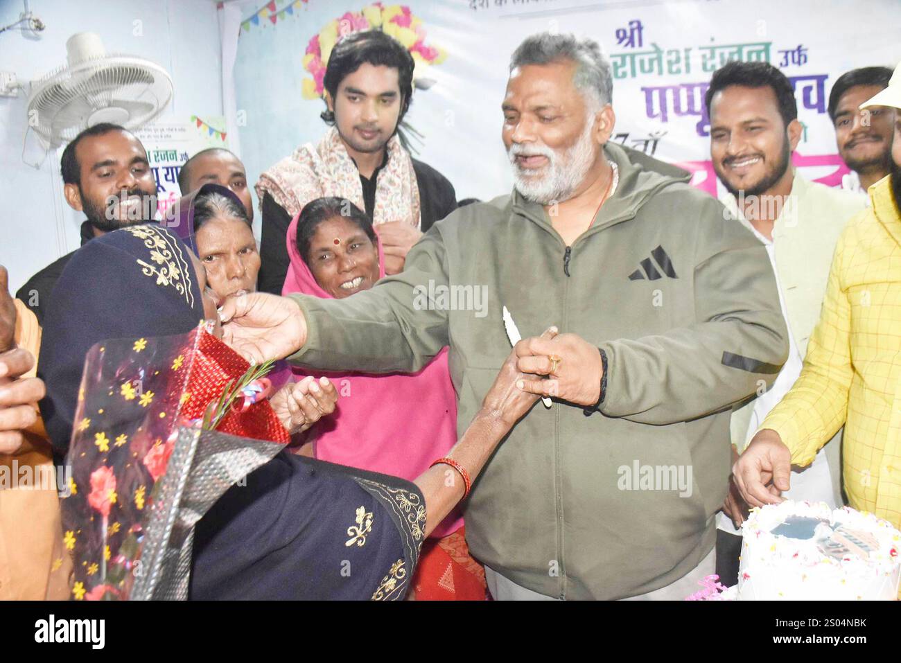 PATNA, INDIA - DECEMBER 24: Independent MP from Purnia Pappu Yadav ...