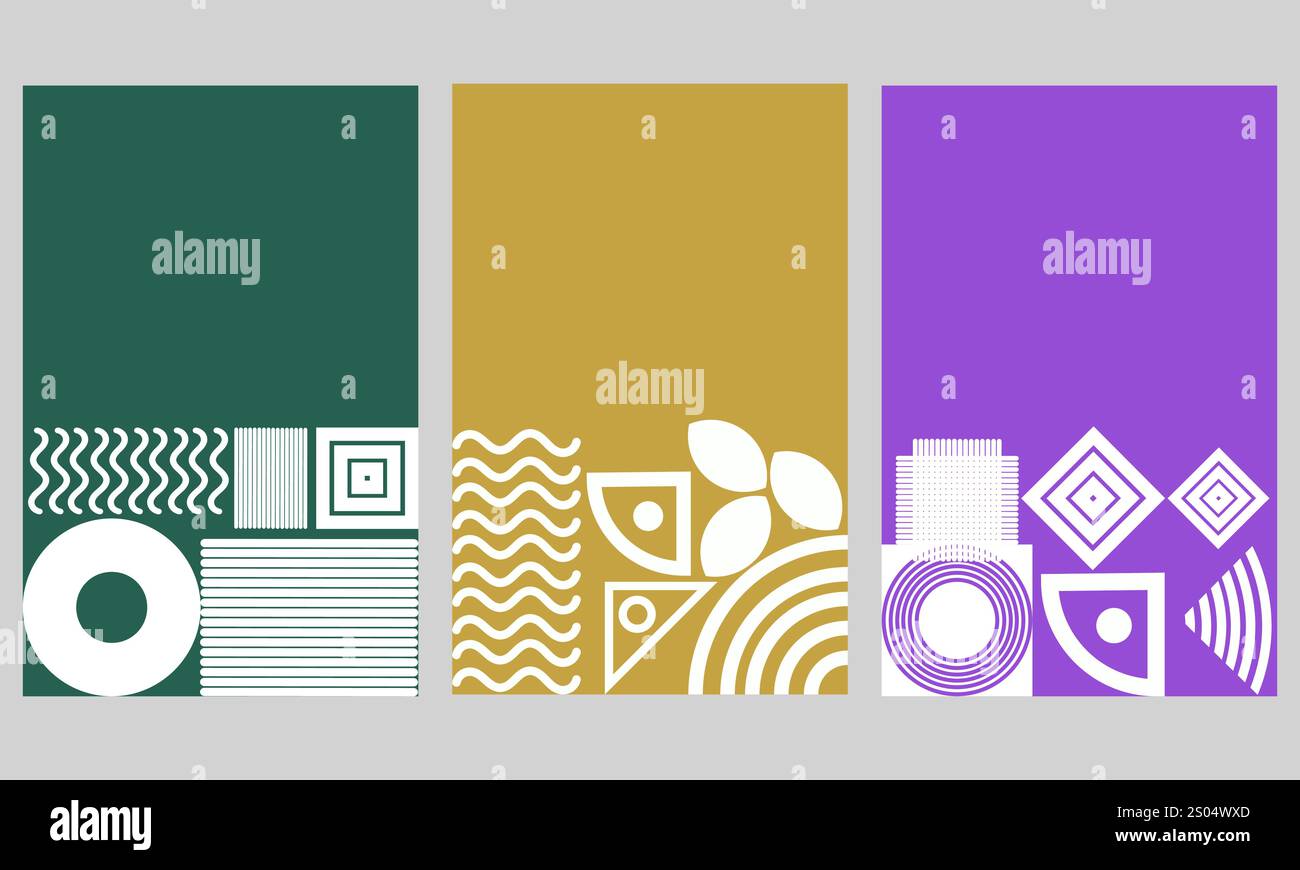 Interplay of negative space Stock Vector Images - Alamy