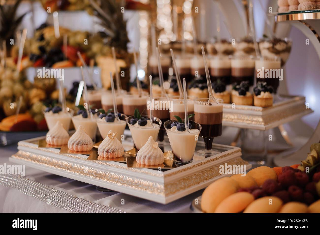 Exquisite Display of Gourmet Desserts and Decadent Treats at a ...