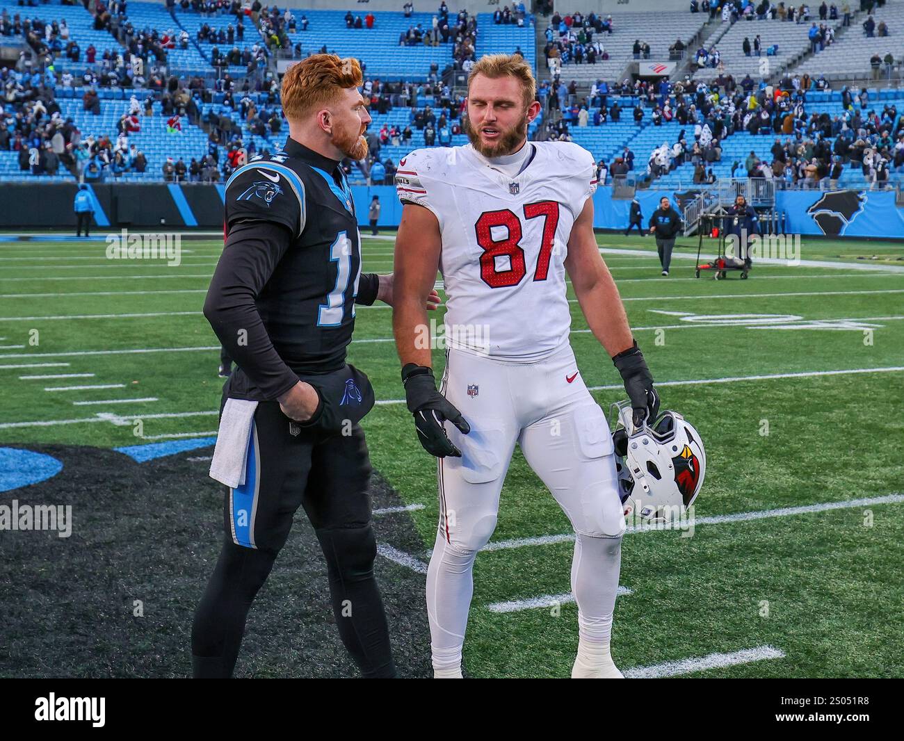 December 22, 2024, Charlotte, North Carolina, USA: Carolina Panthers ...