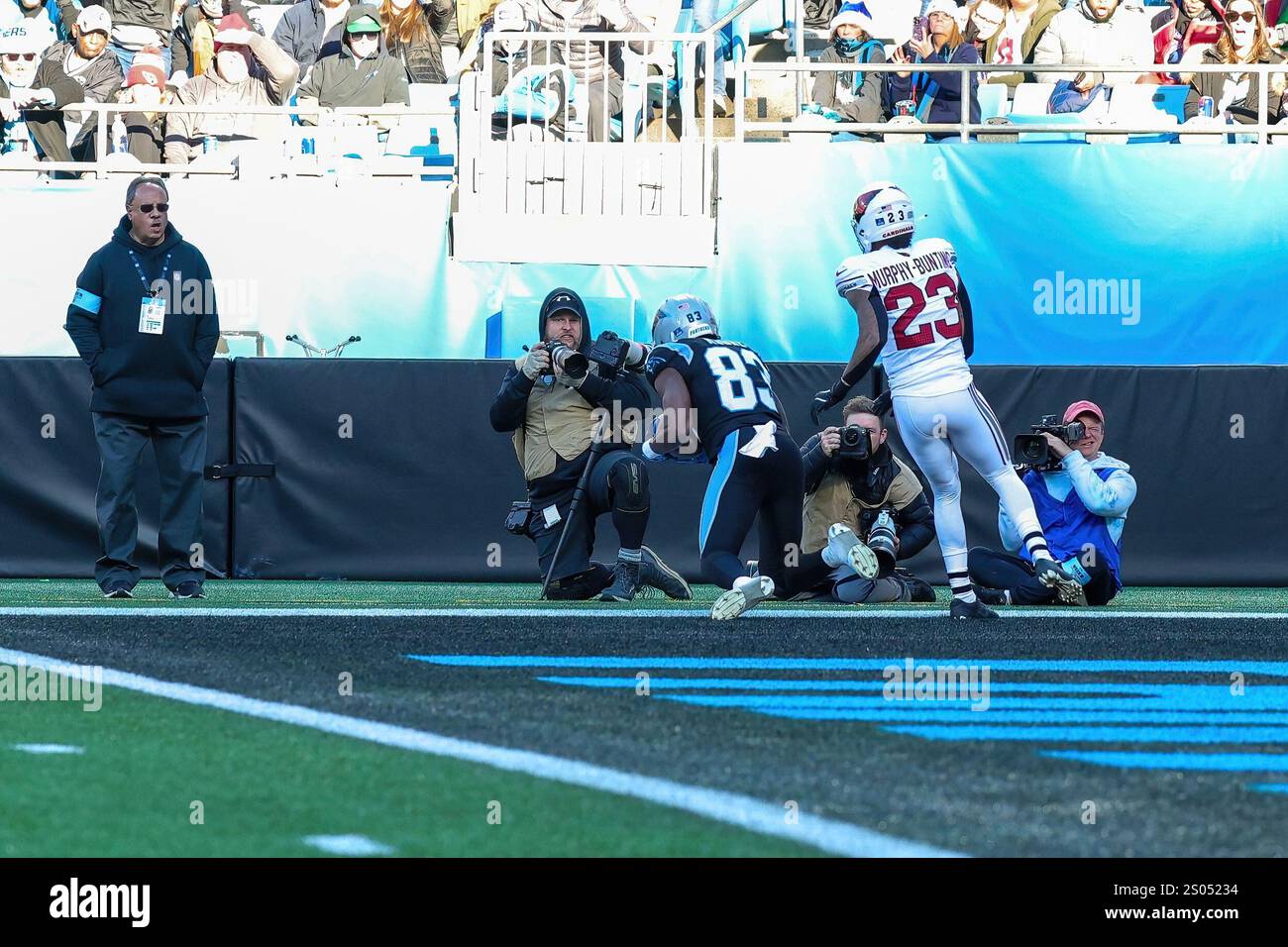 December 22, 2024, Charlotte, North Carolina, USA: Carolina Panthers ...