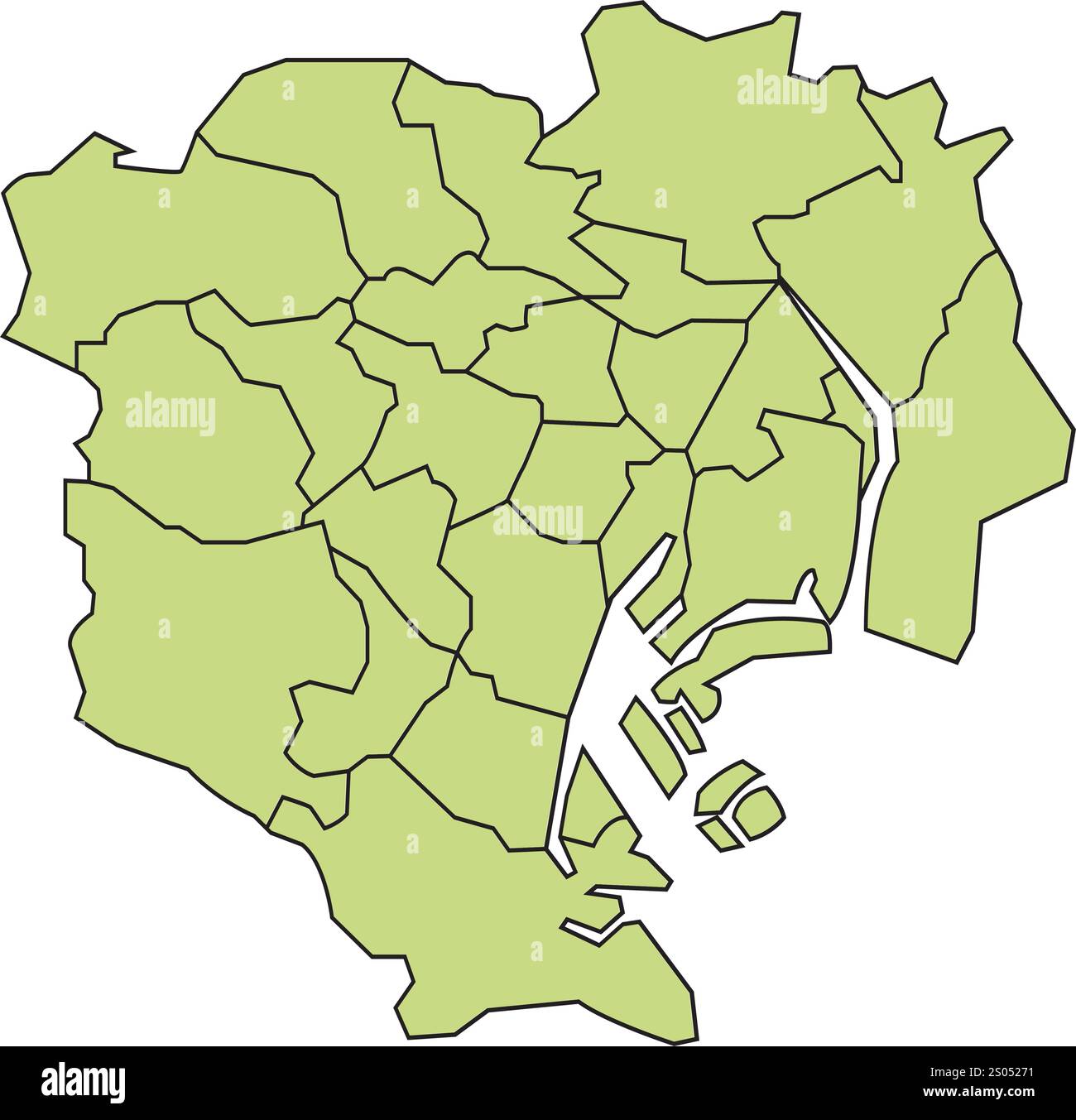 Tokyo Japan map icon vector illustration symbol design Stock Vector ...