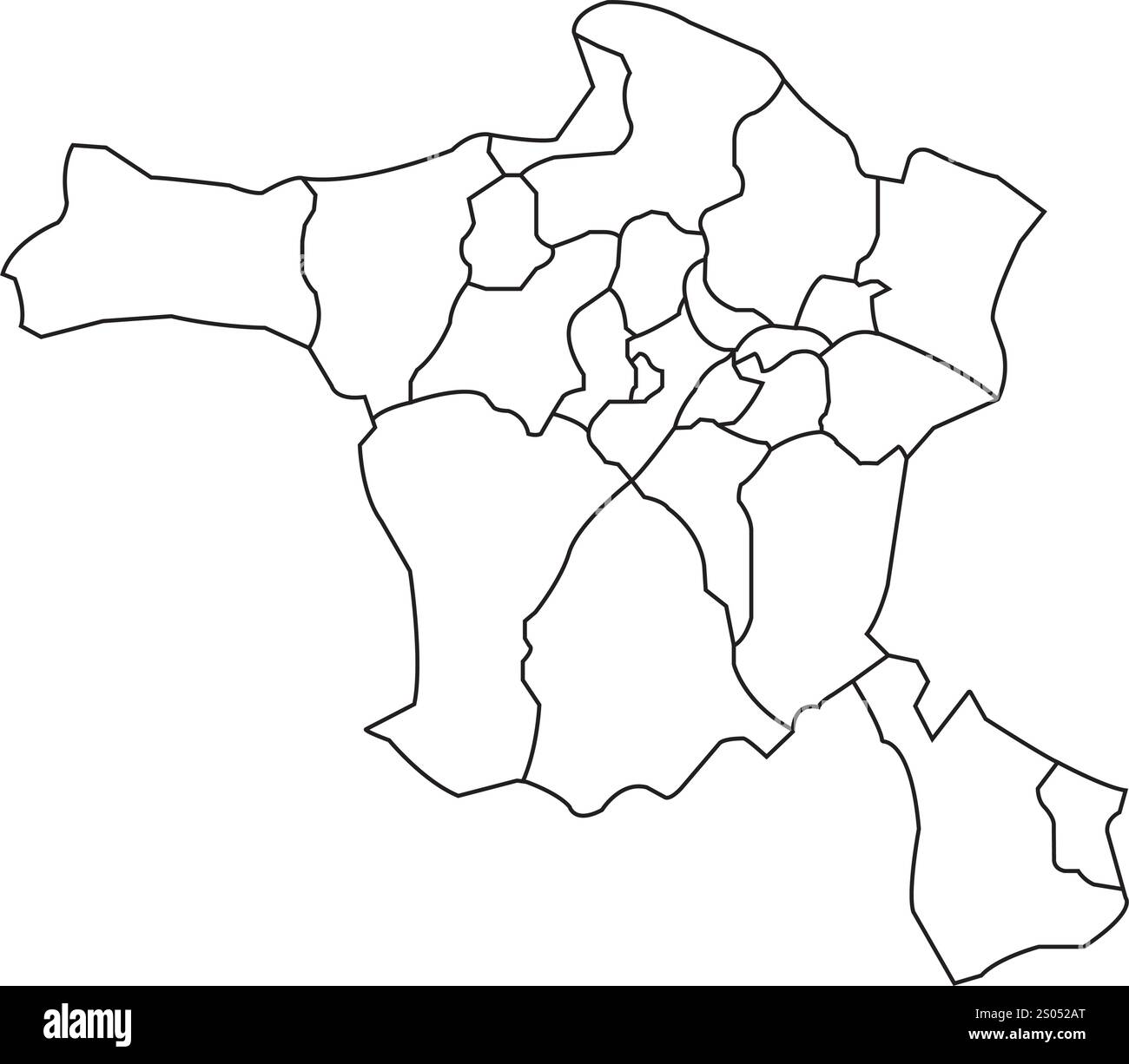Ankara city map, Turkey vector illustration symbol design Stock Vector ...