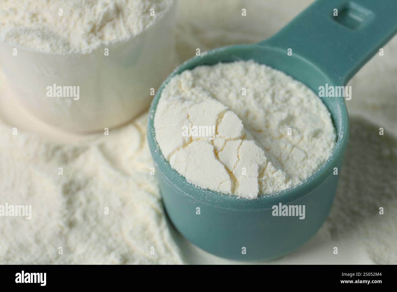 Protein powder measuring scoops hi-res stock photography and images - Alamy