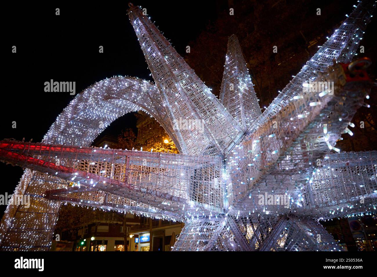 Star installed between Calle Cea Bermúdez and Plaza Cristo Rey, on ...