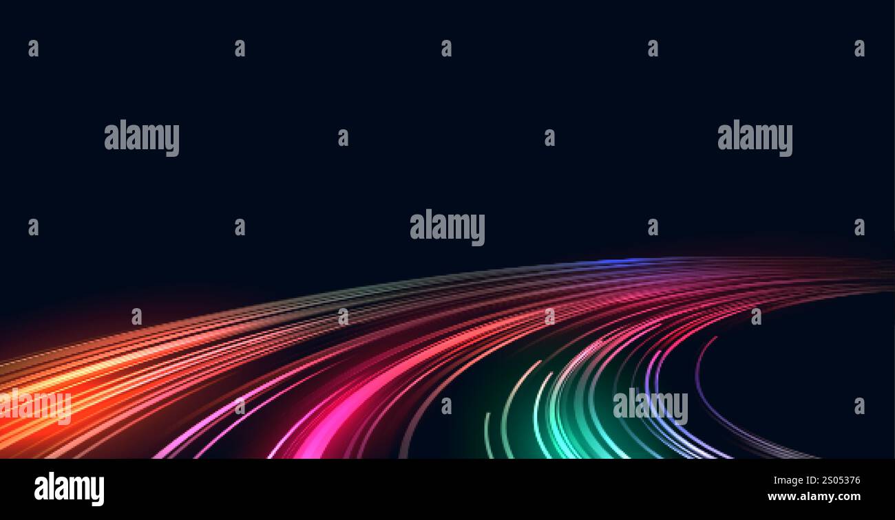 Stream motion blur Stock Vector Images - Alamy