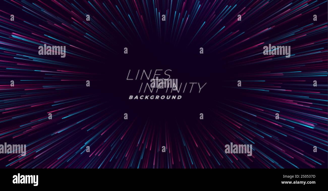 infinity light trail burst background Stock Vector Image & Art - Alamy