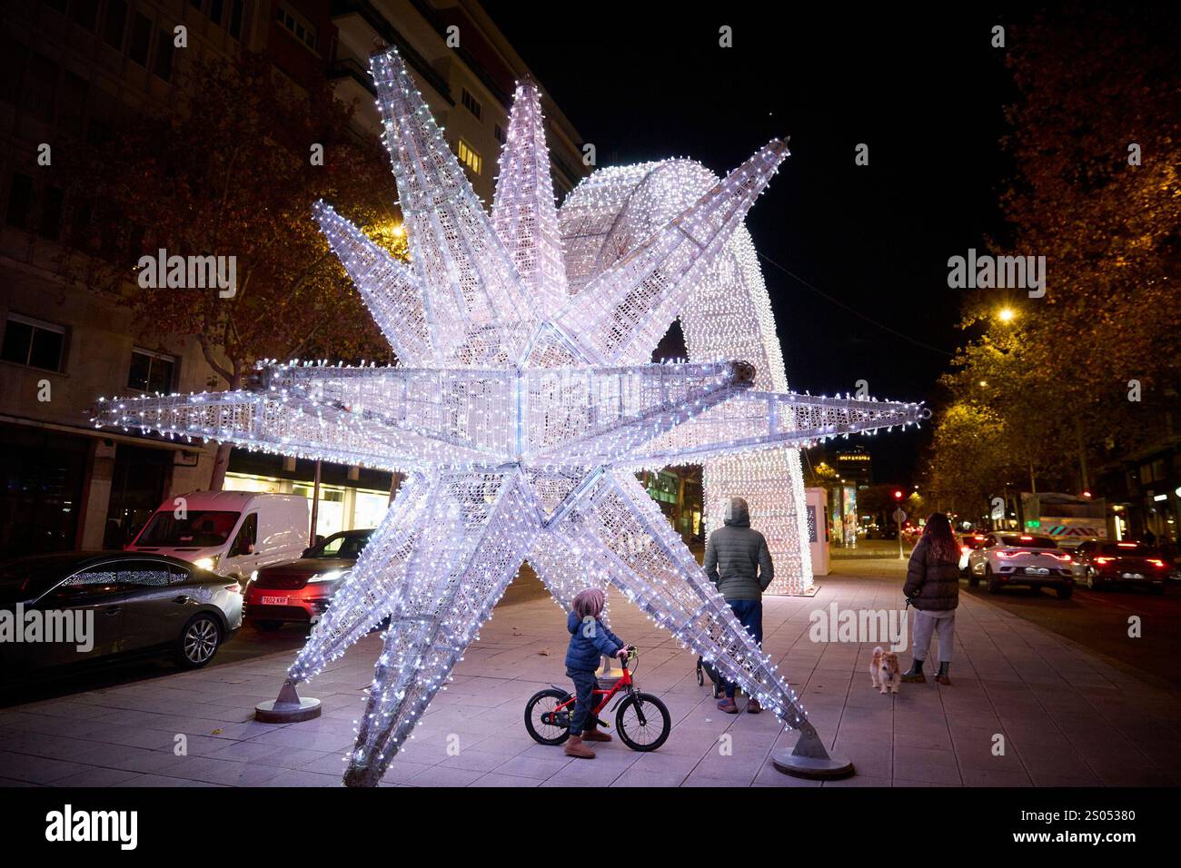 Star installed between Calle Cea Bermúdez and Plaza Cristo Rey, on ...