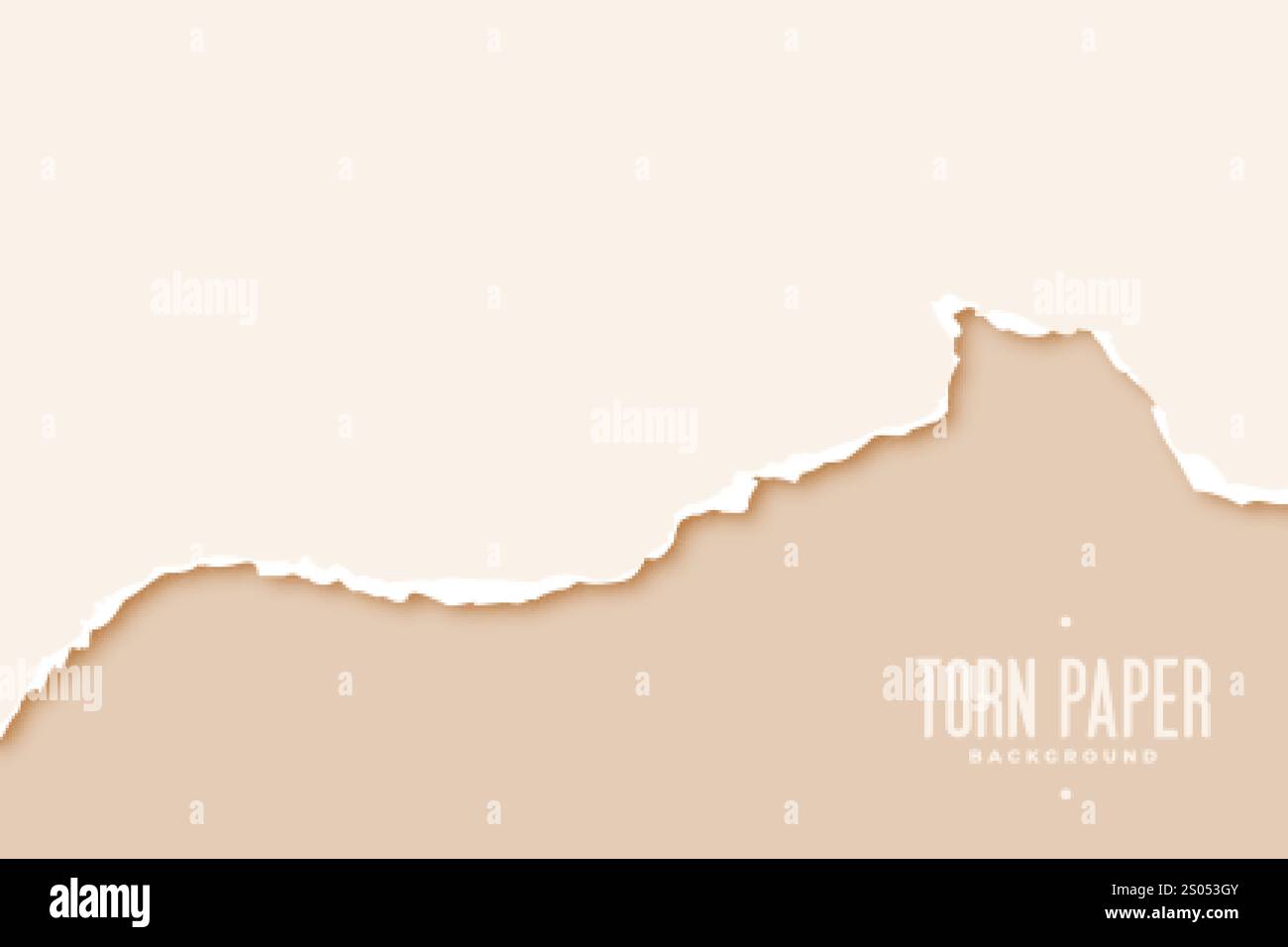 ripper torn paper sheet realistic background Stock Vector Image & Art ...