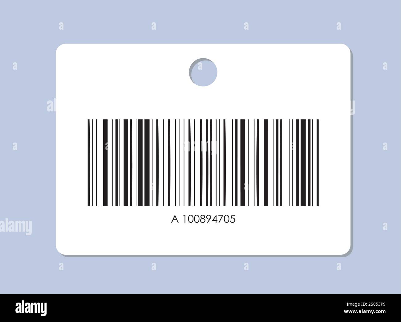 Barcode or qr code. Tags with code for scanning. Shortened link ...