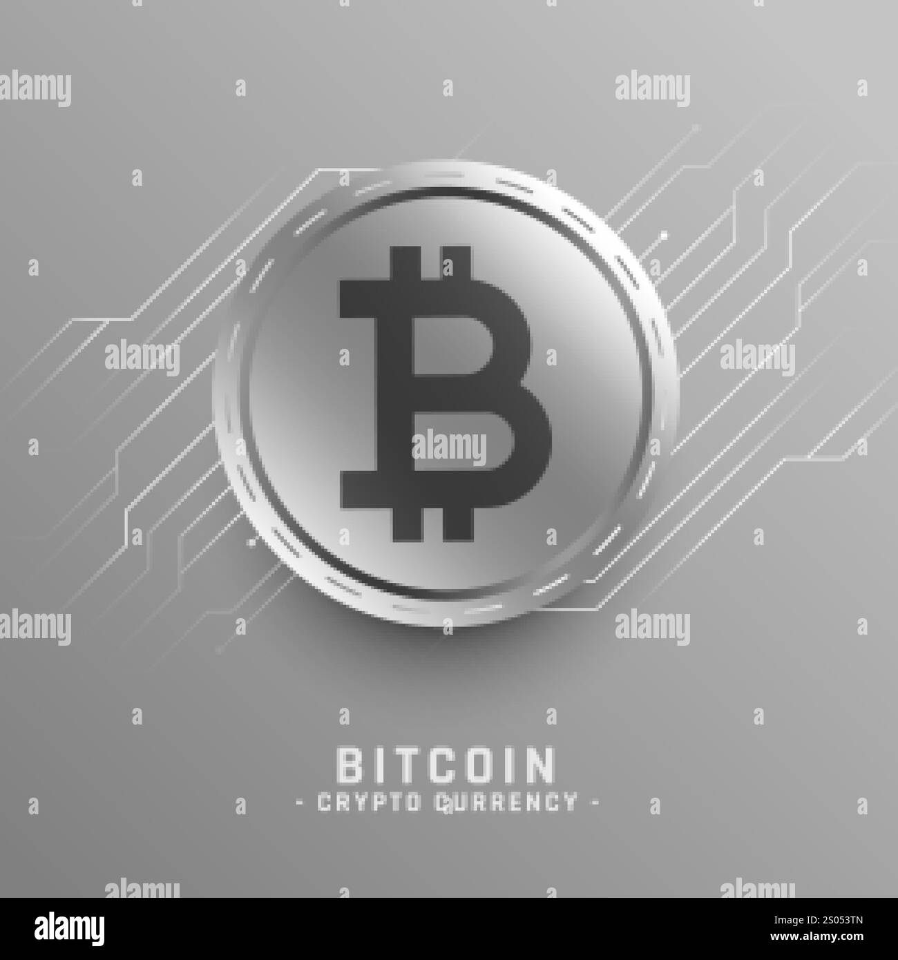 bitcoin technology concept with circuit diagram Stock Vector Image ...