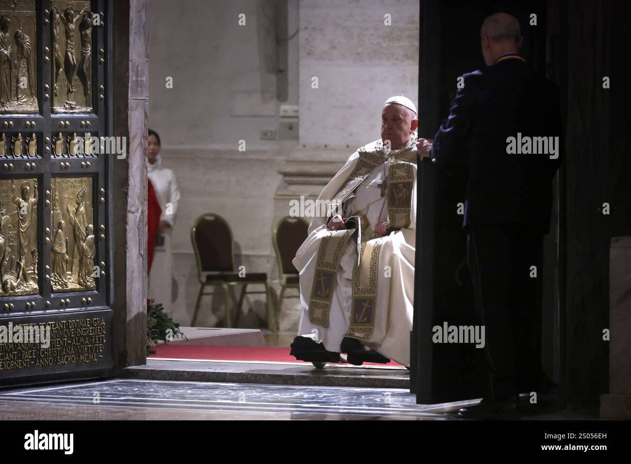 Vatican City, Vatican. 24th Dec, 2024. VATICAN CITY, VATICAN - DECEMBER ...