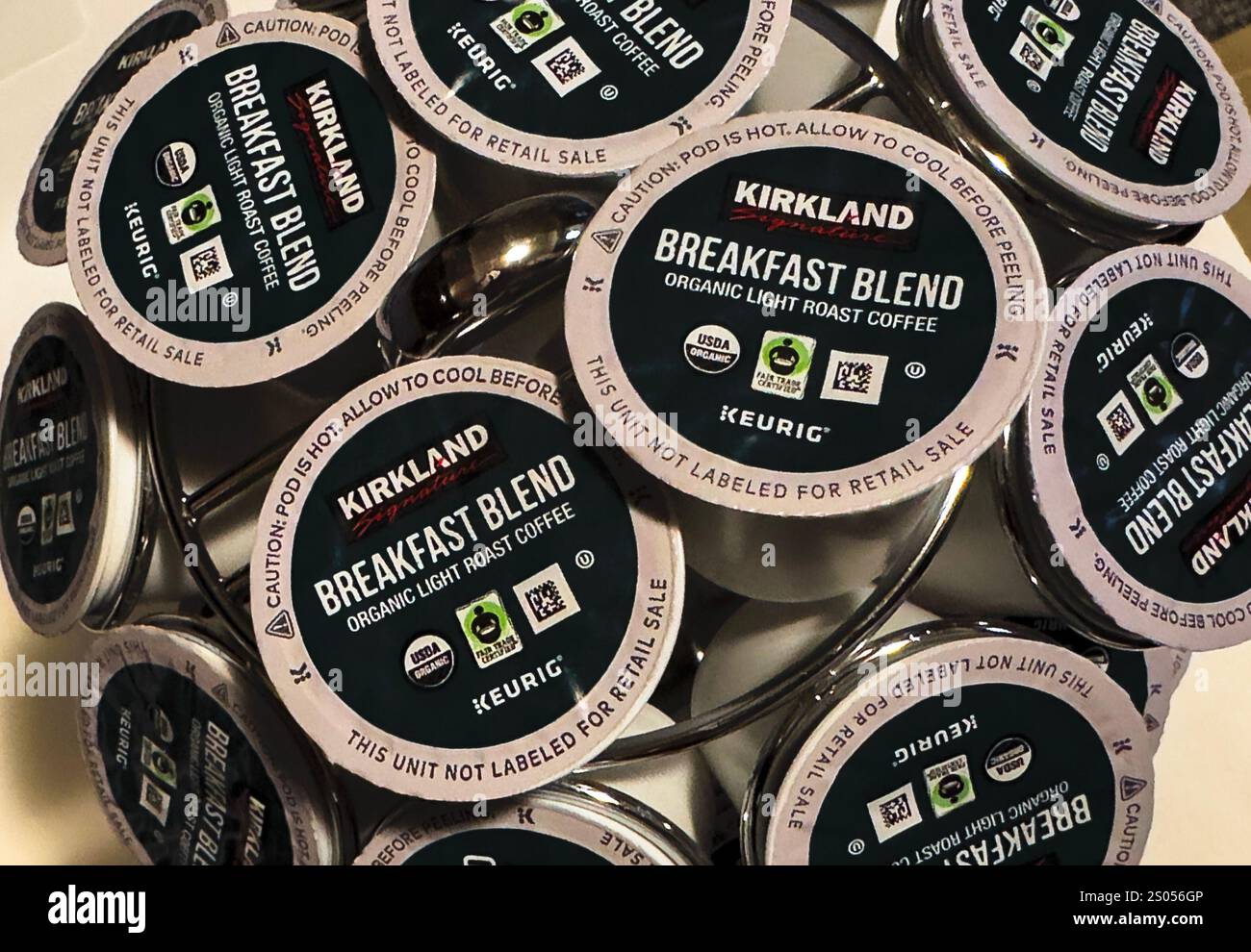 Pods of coffee ready to brew Stock Photo - Alamy