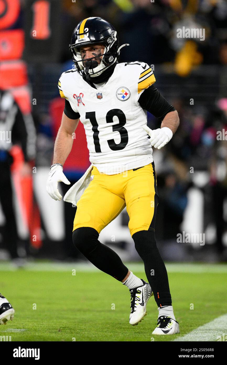 Pittsburgh Steelers wide receiver Scotty Miller (13) in action during ...