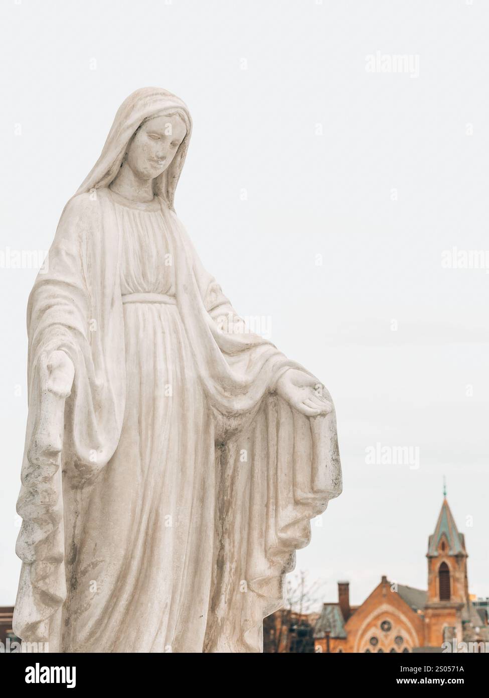 Our Lady Mary Immaculate Conception Virgin Mary Statue Stock Photo - Alamy
