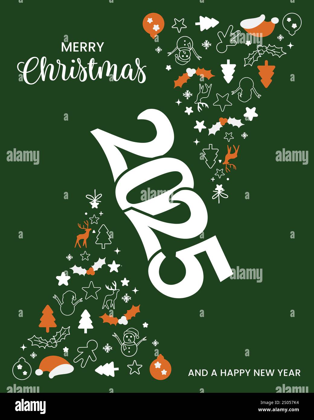 Background noel 2025 Stock Vector Images - Alamy