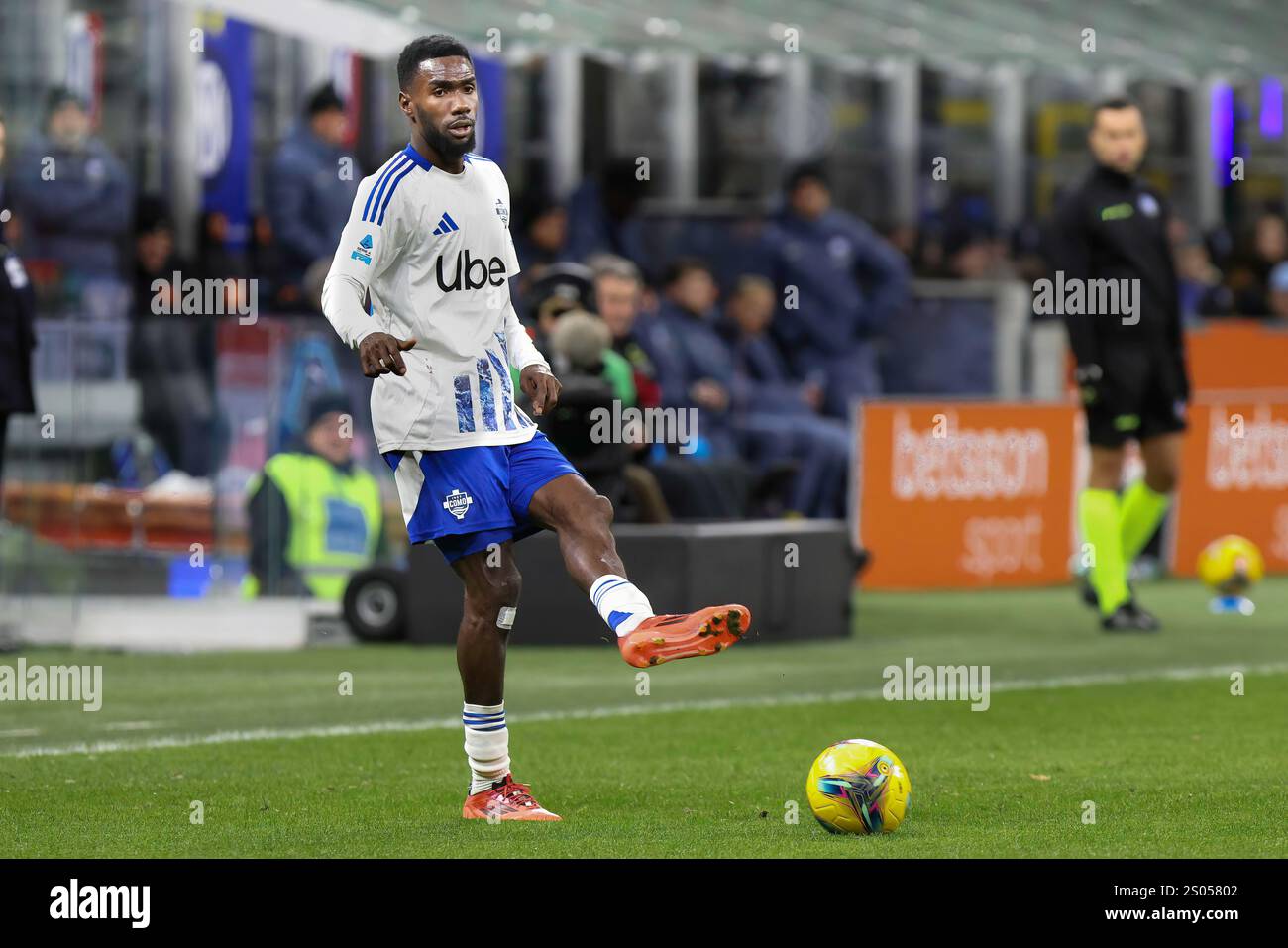 Milan, Italy. 24th Dec, 2024. Italy, Milan, 2024 12 23: Alieu Fadera ...