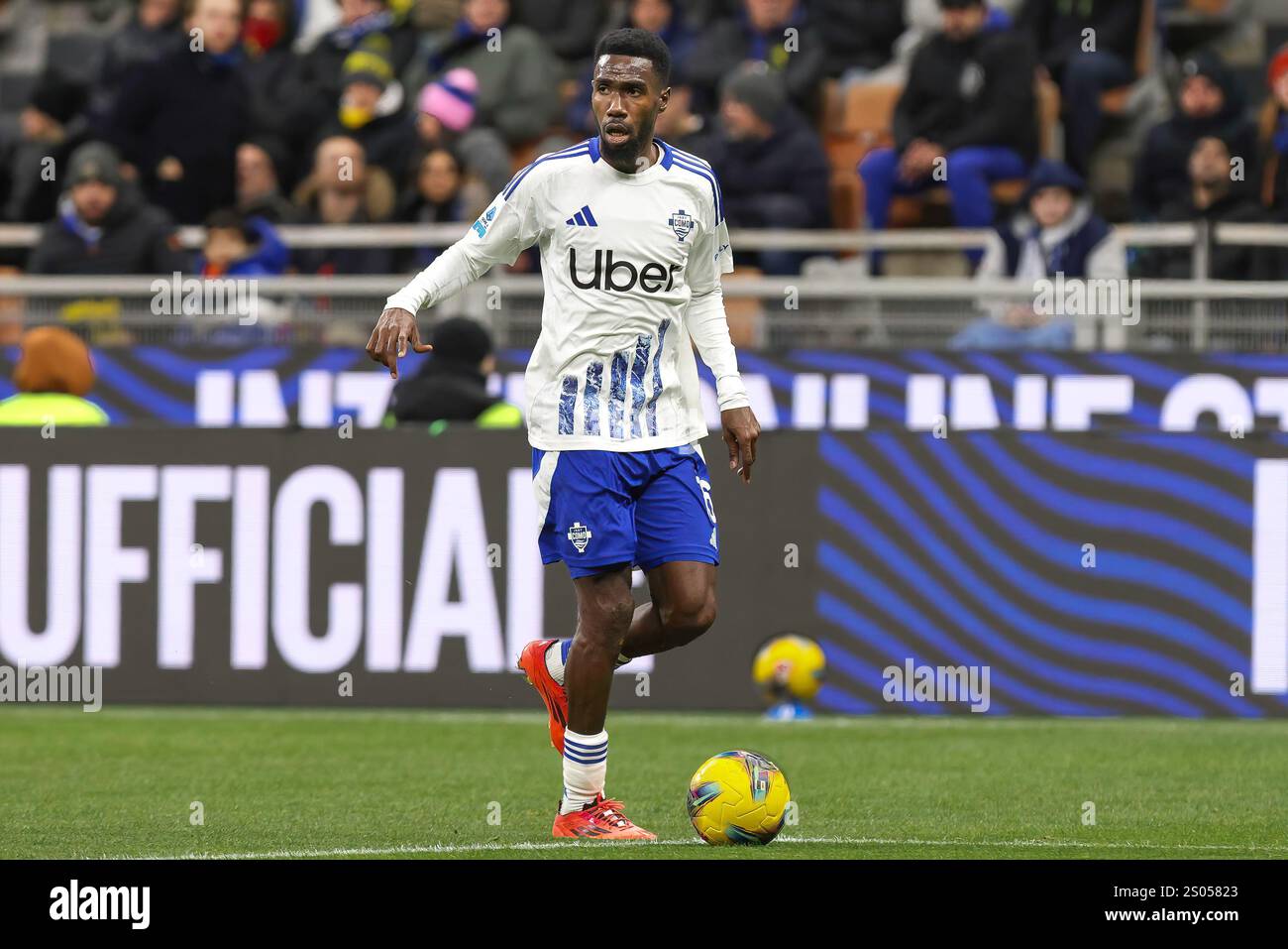 Milan, Italy. 24th Dec, 2024. Italy, Milan, 2024 12 23: Alieu Fadera ...
