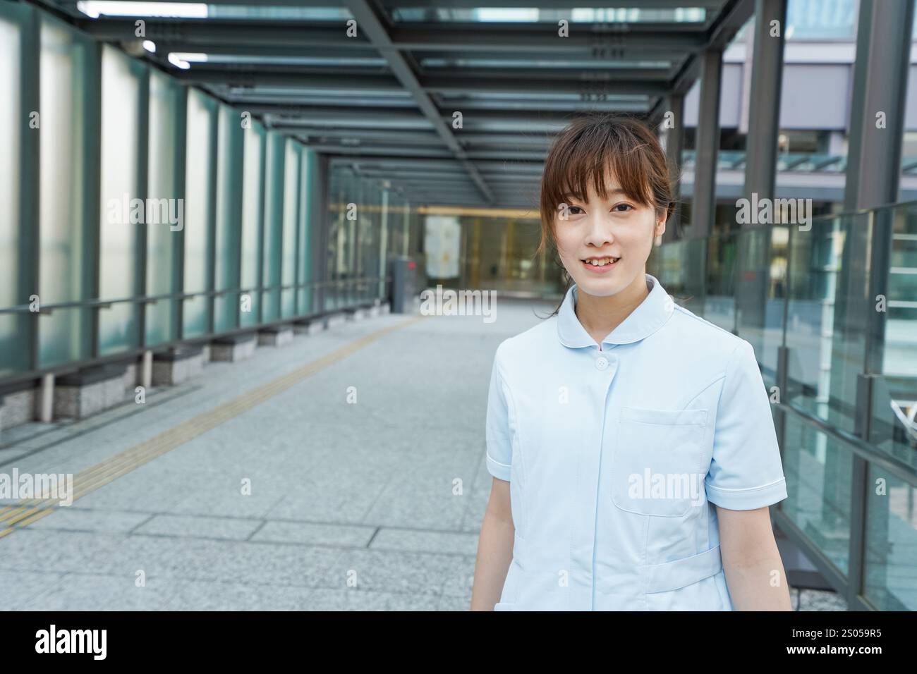 Nurses walking on the ward Stock Photo - Alamy