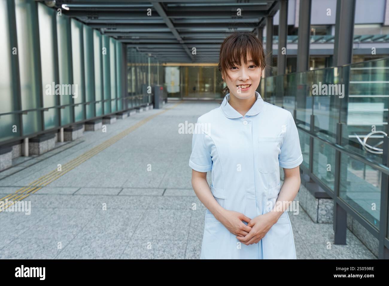 Nurses walking on the ward Stock Photo - Alamy