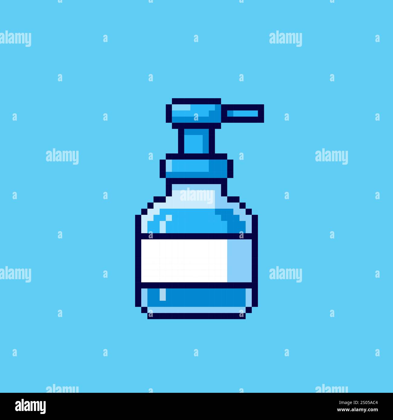 Pixel art Body wash game asset design Stock Vector Image & Art - Alamy