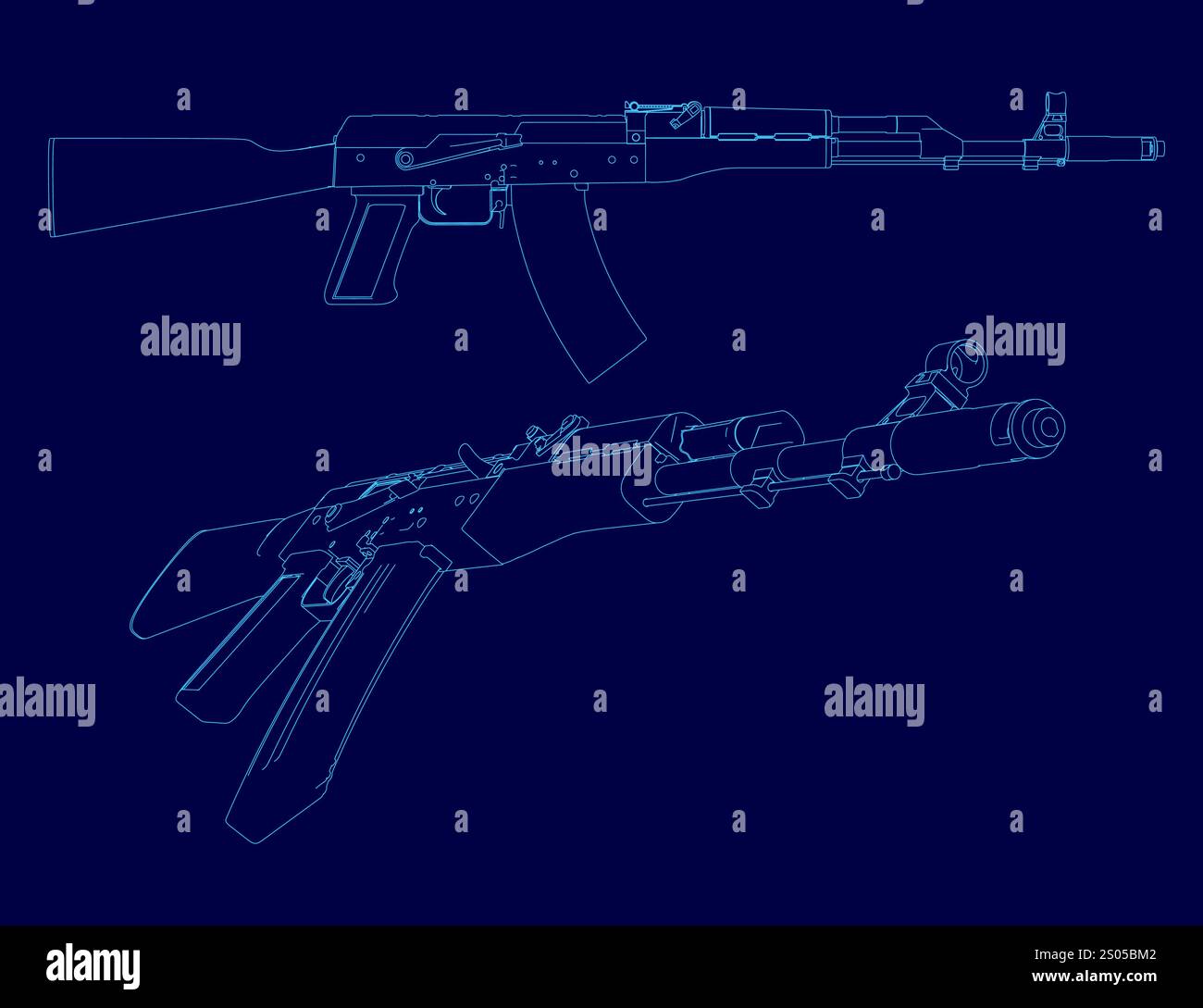Russian sniper Stock Vector Images - Alamy
