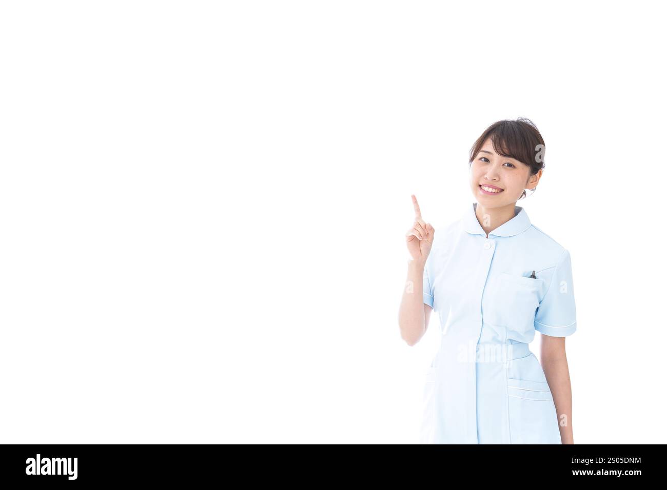 Nurse giving advice Stock Photo - Alamy