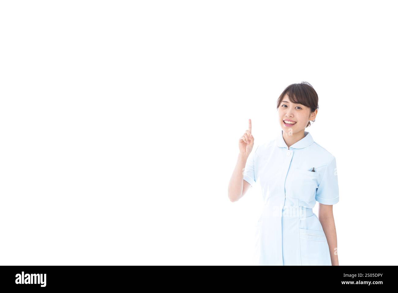 Nurse giving advice Stock Photo - Alamy