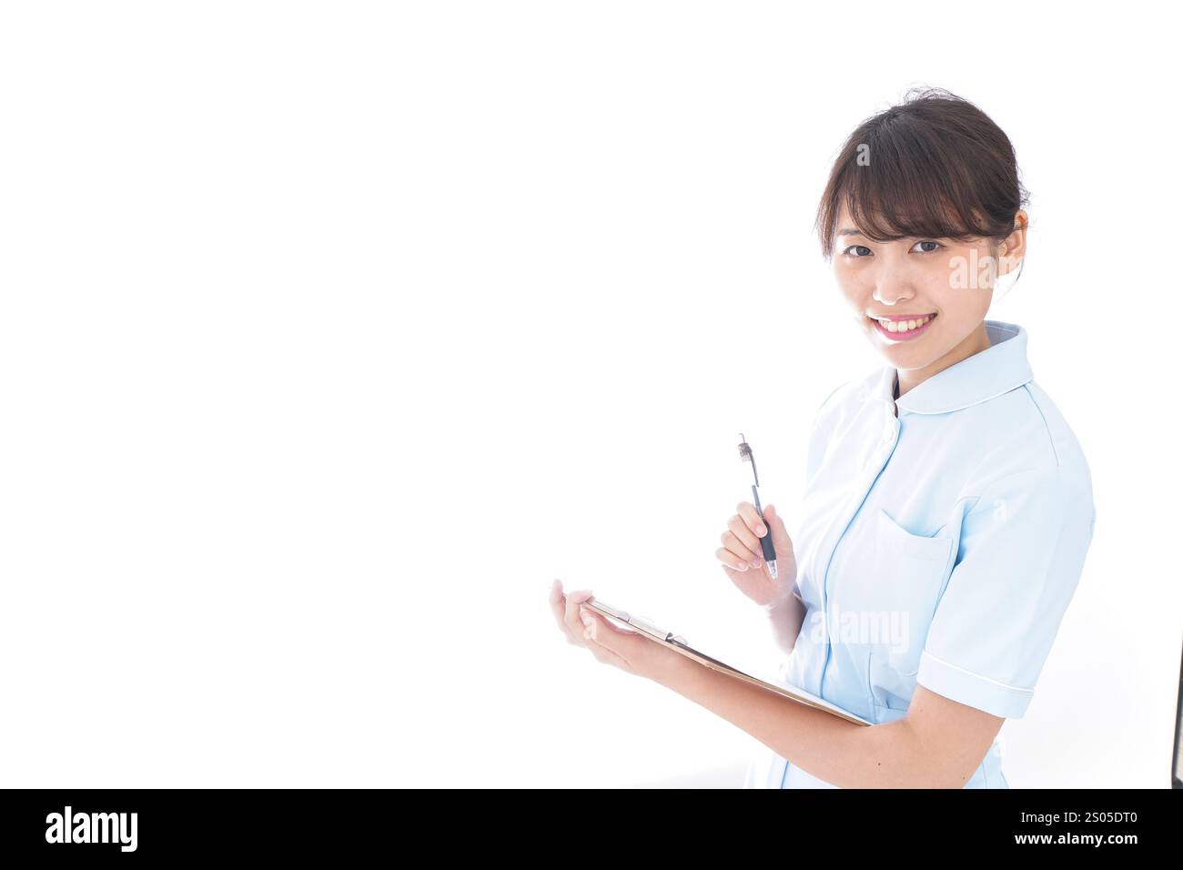 Nurse conducting medical interview Stock Photo - Alamy