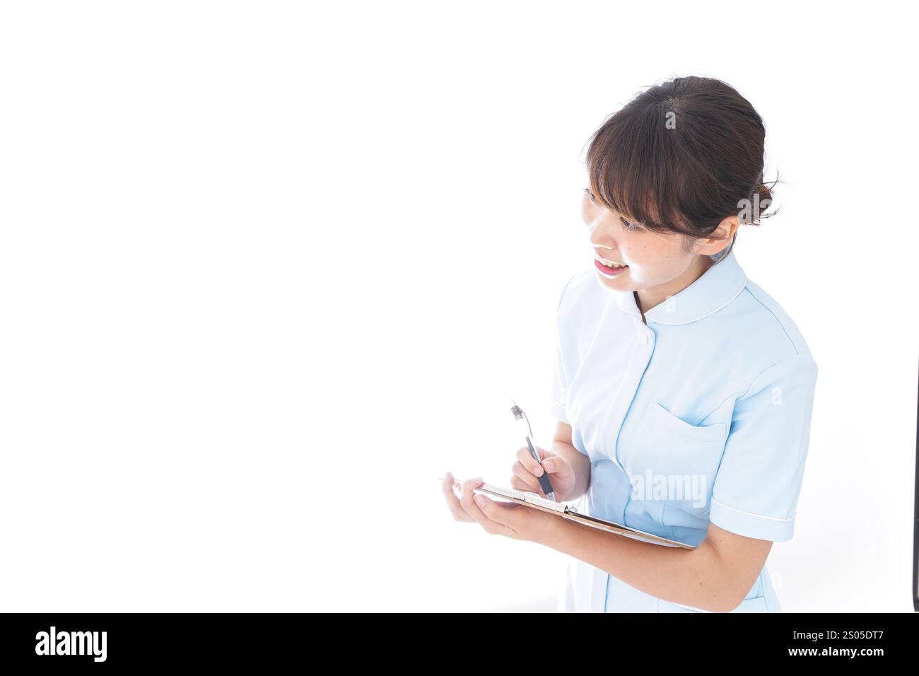 Nurse conducting medical interview Stock Photo - Alamy