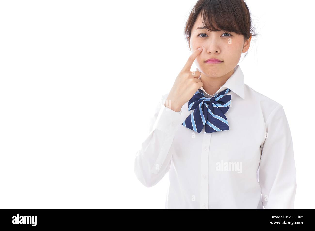 Students suffering from adolescent skin problems Stock Photo - Alamy