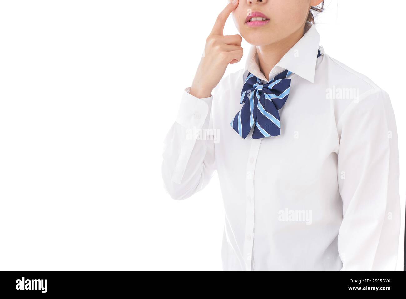 Students suffering from adolescent skin problems Stock Photo - Alamy