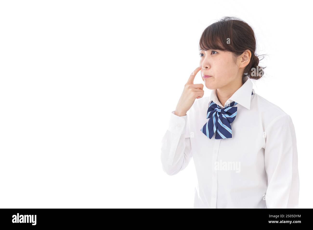 Students suffering from adolescent skin problems Stock Photo - Alamy