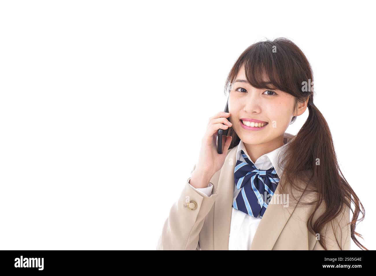 Student making a phone call Stock Photo - Alamy