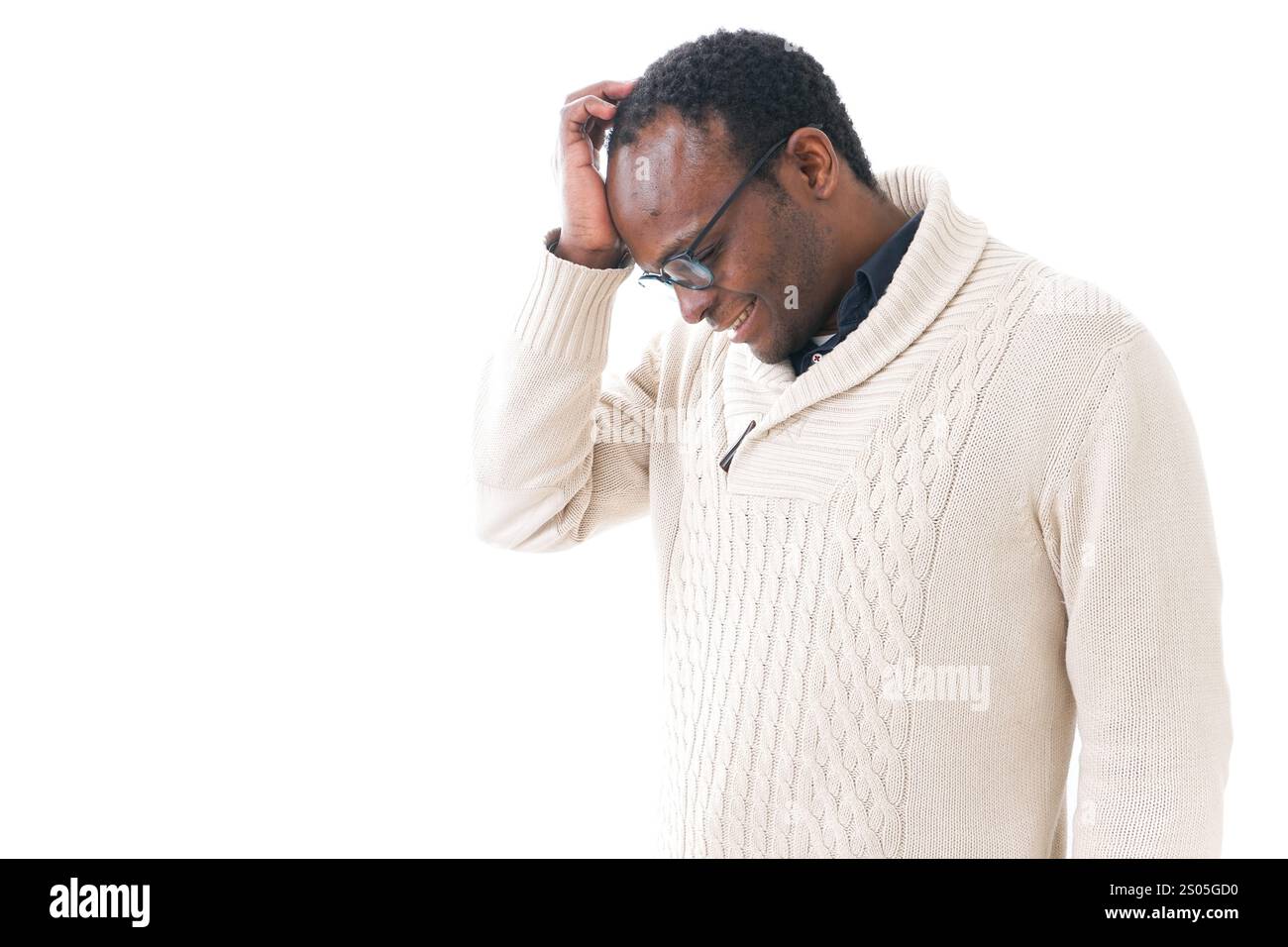 Suffering stress Cut Out Stock Images & Pictures - Alamy