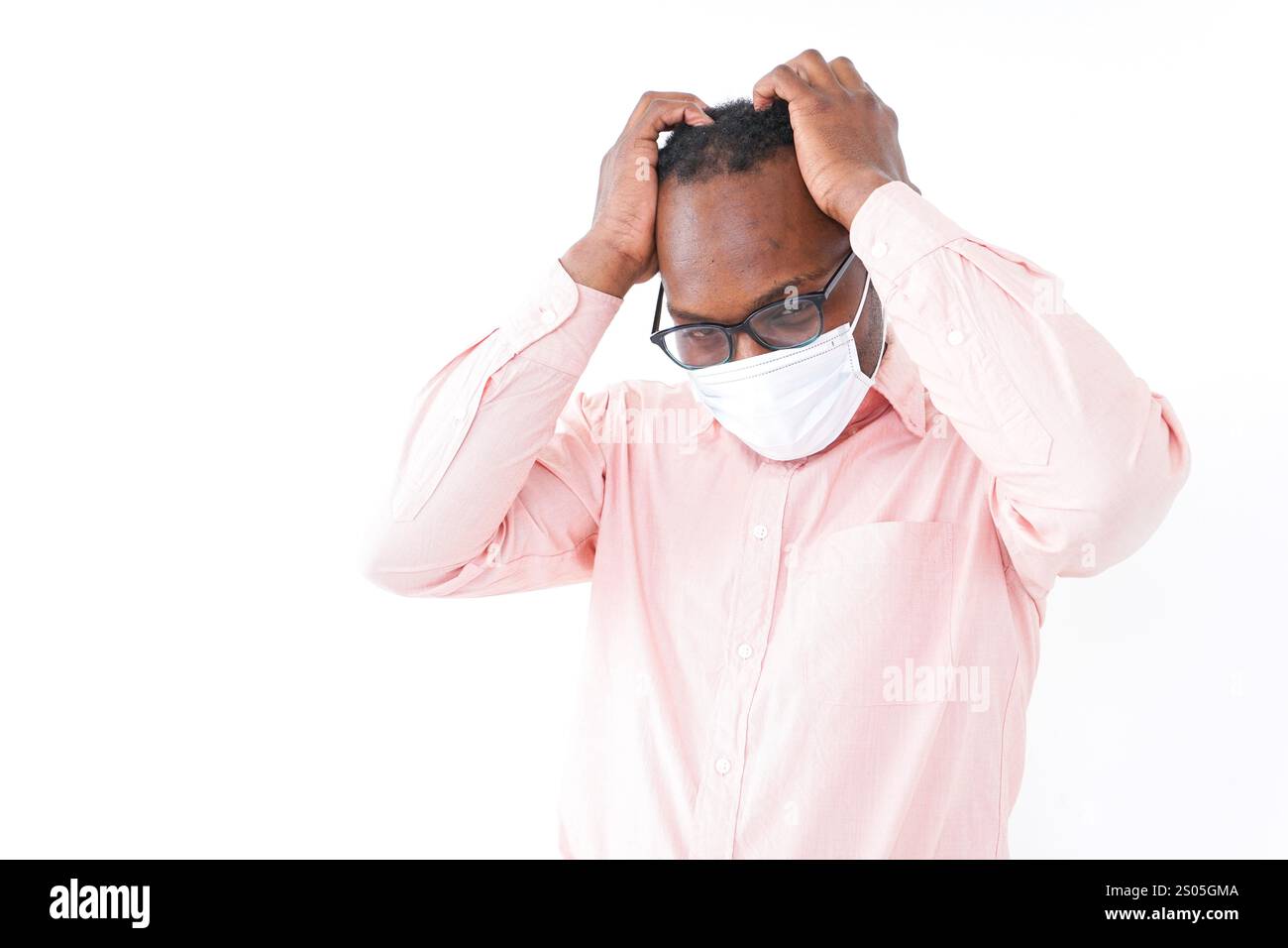 Man in poor health Cut Out Stock Images & Pictures - Alamy