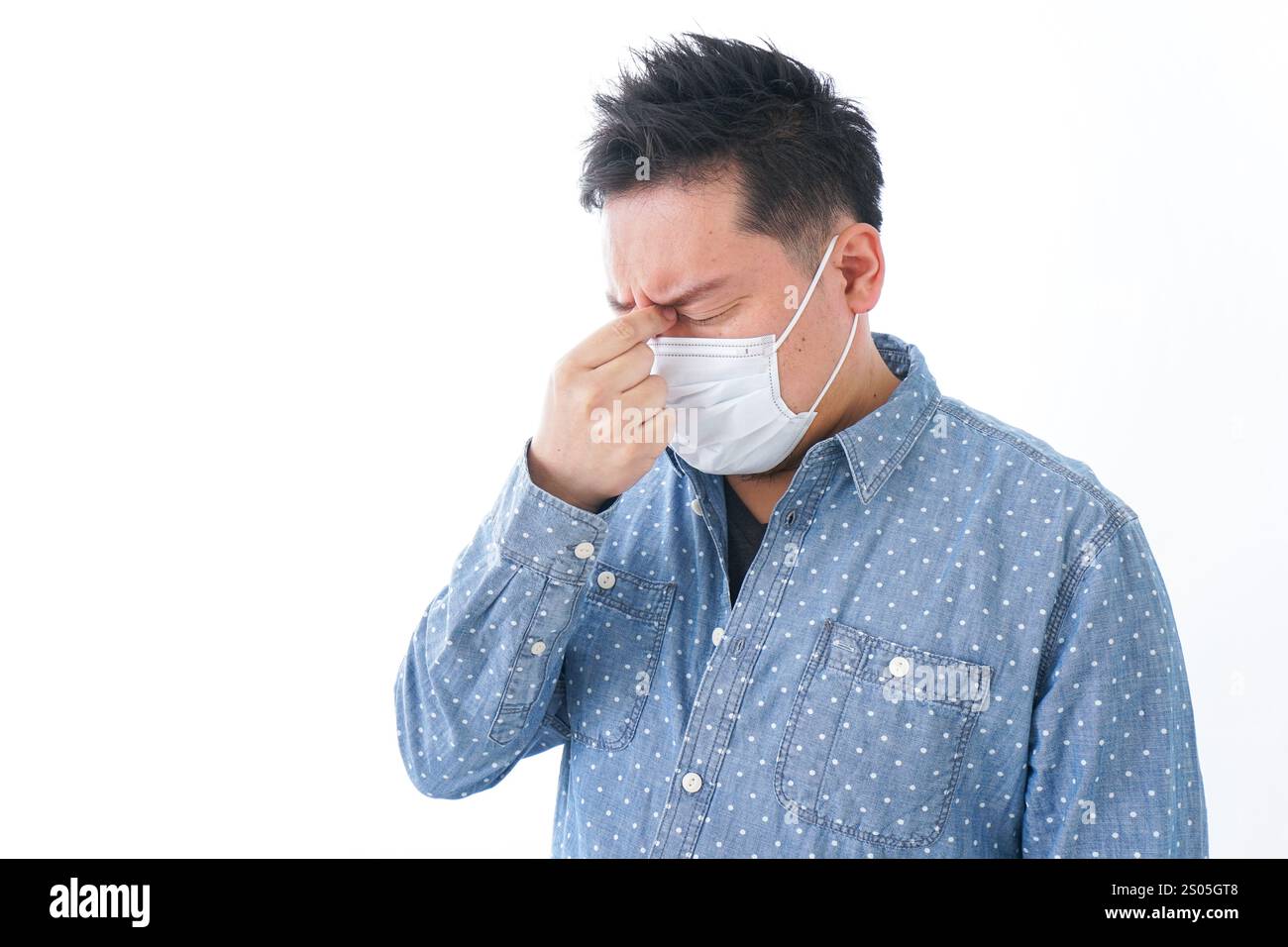 Man who is unwell Stock Photo - Alamy