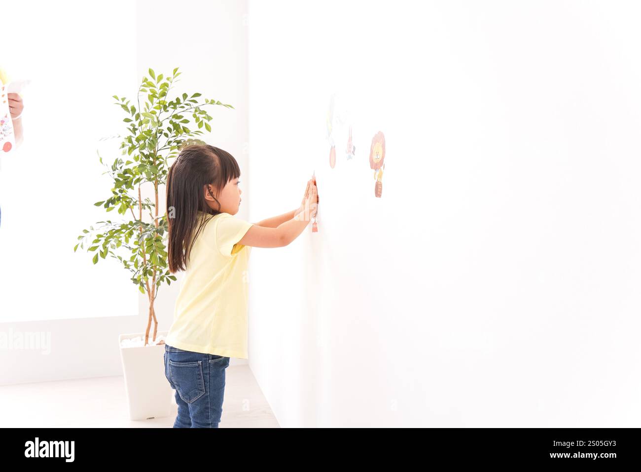 Child stickers hi-res stock photography and images - Alamy