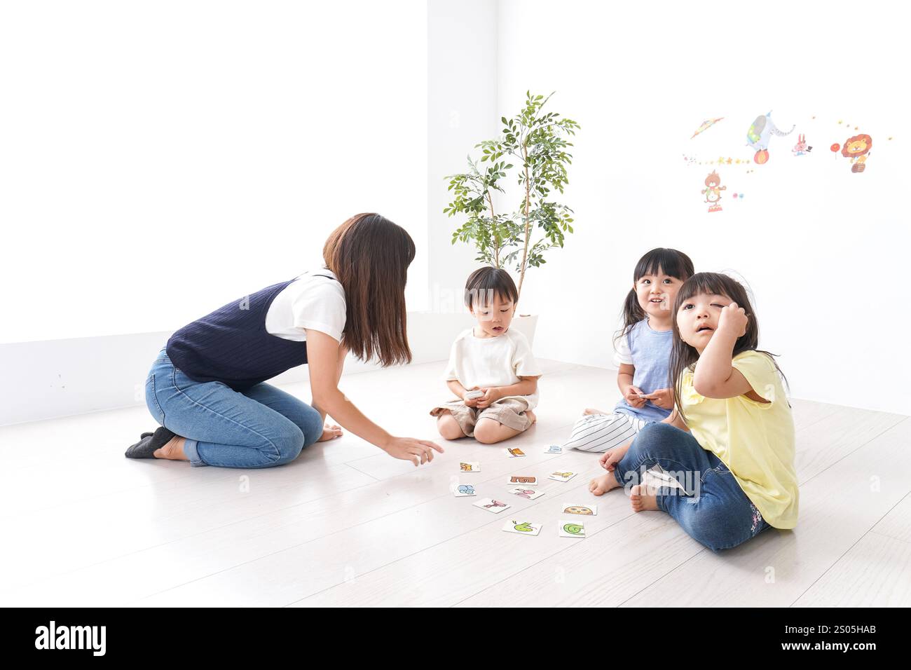 Child's English class Stock Photo - Alamy