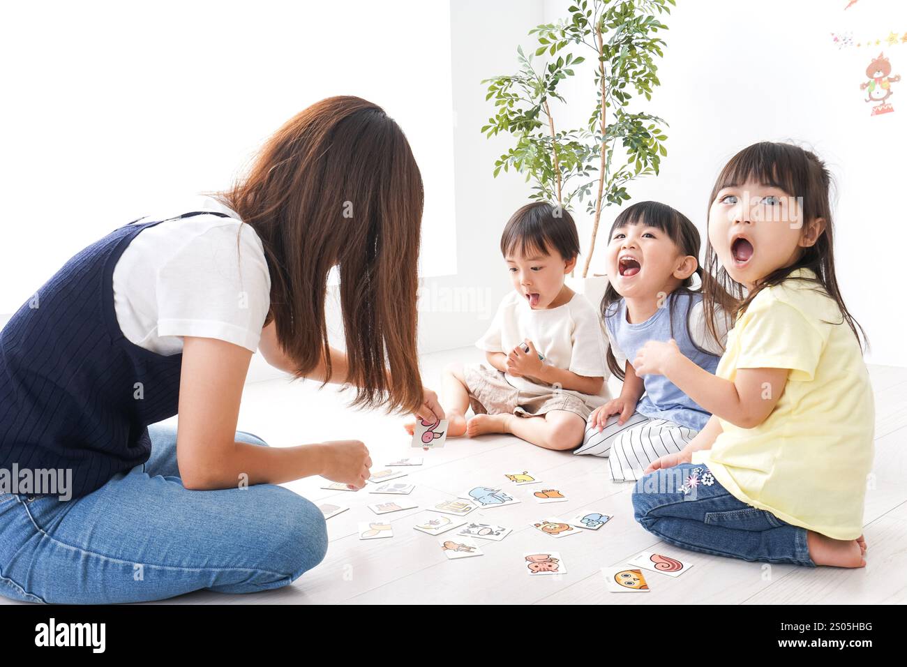 Child's English class Stock Photo - Alamy