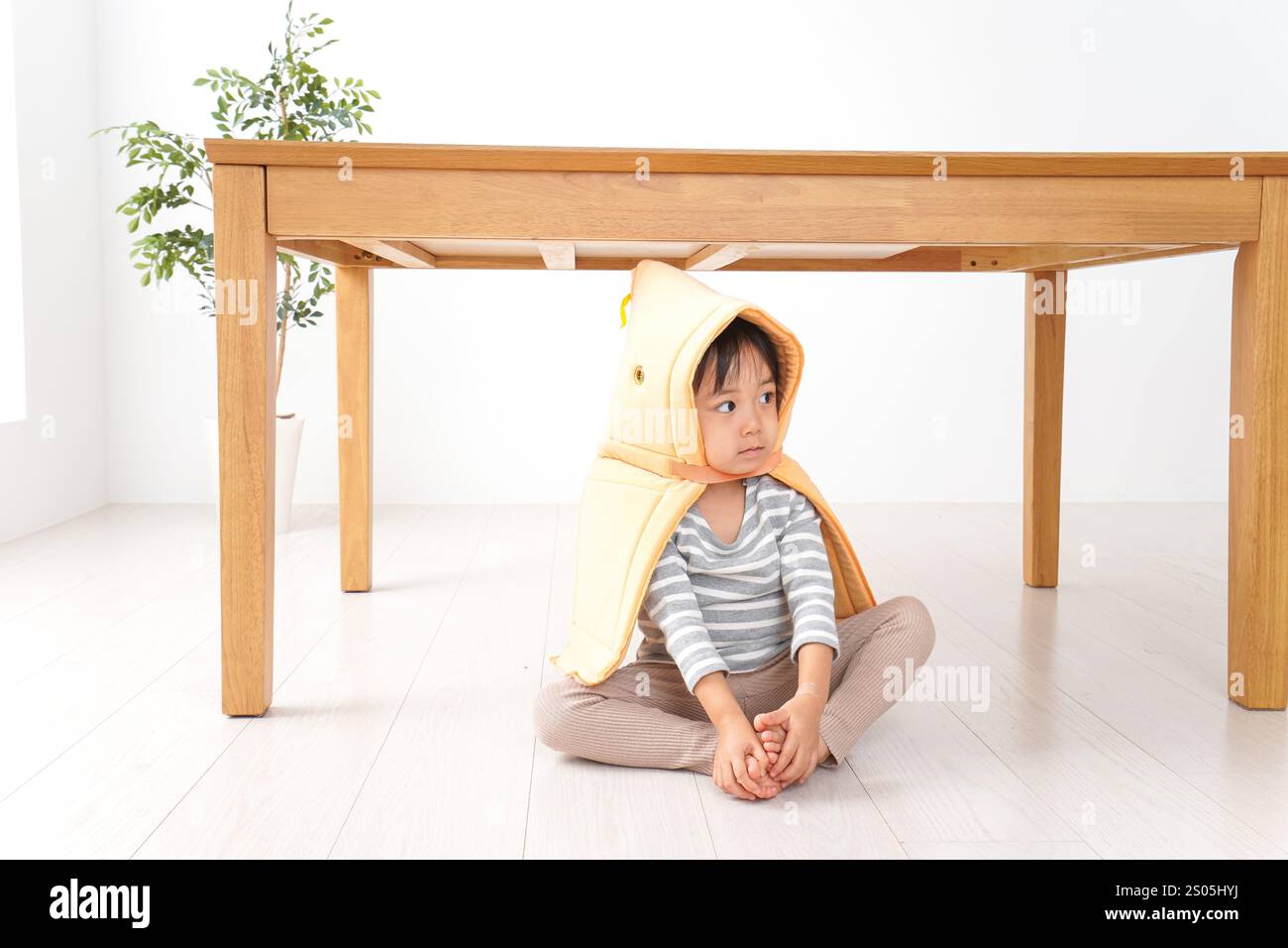 Disaster prevention hood Stock Photo - Alamy