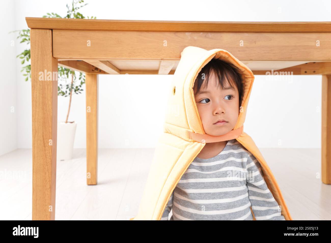 Disaster prevention hood Stock Photo - Alamy