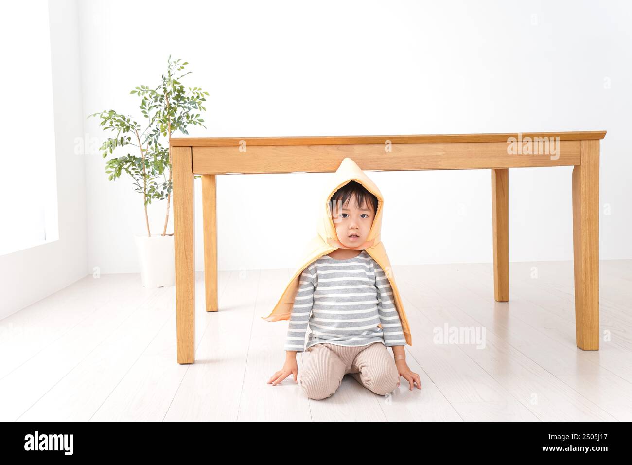 Disaster prevention hood Stock Photo - Alamy