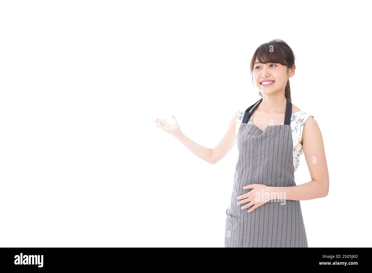 Cafe staff giving a tour Stock Photo - Alamy
