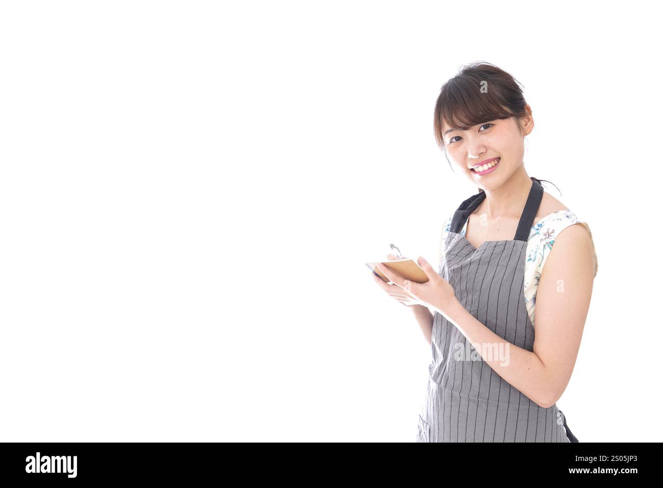 Café staff taking orders Stock Photo - Alamy