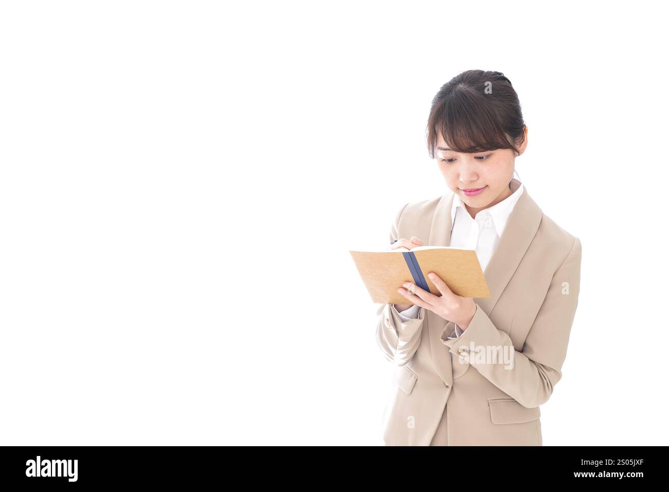 Female journalist conducting the interview Stock Photo - Alamy