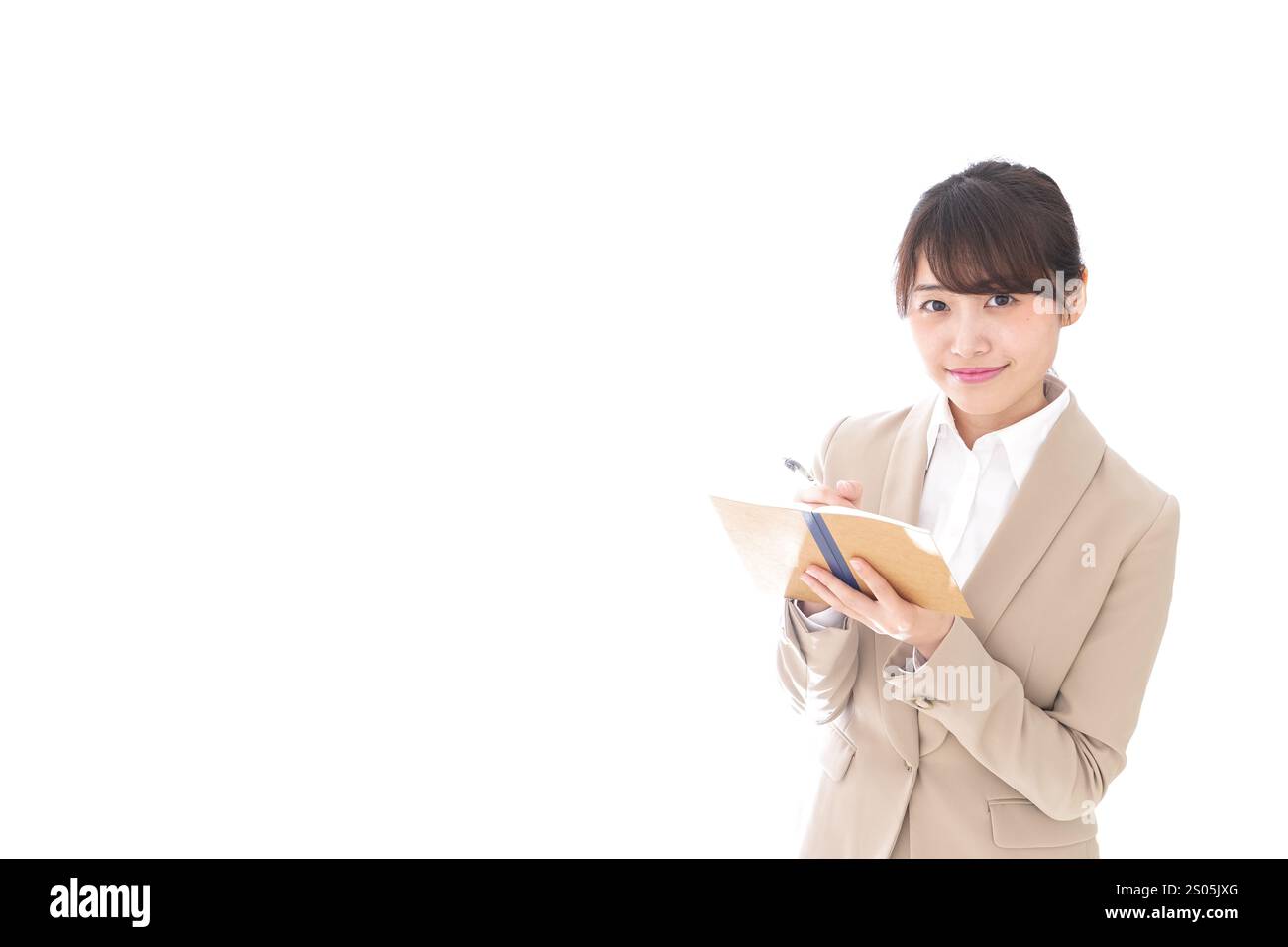 Female journalist conducting the interview Stock Photo - Alamy